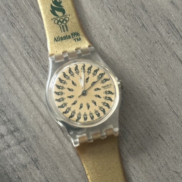 Swatch | Accessories | Nib Swatch Watch 996 Olympics In Atlanta | Poshmark